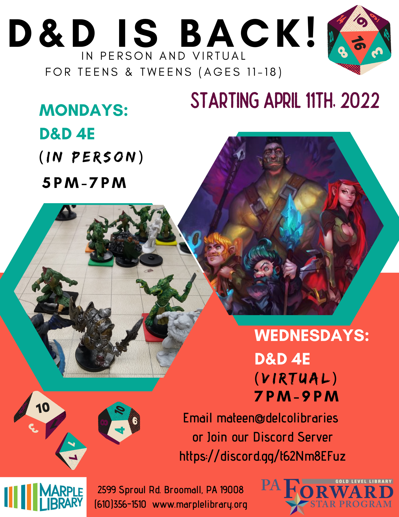 Tweens and Teens - The Marple Public Library