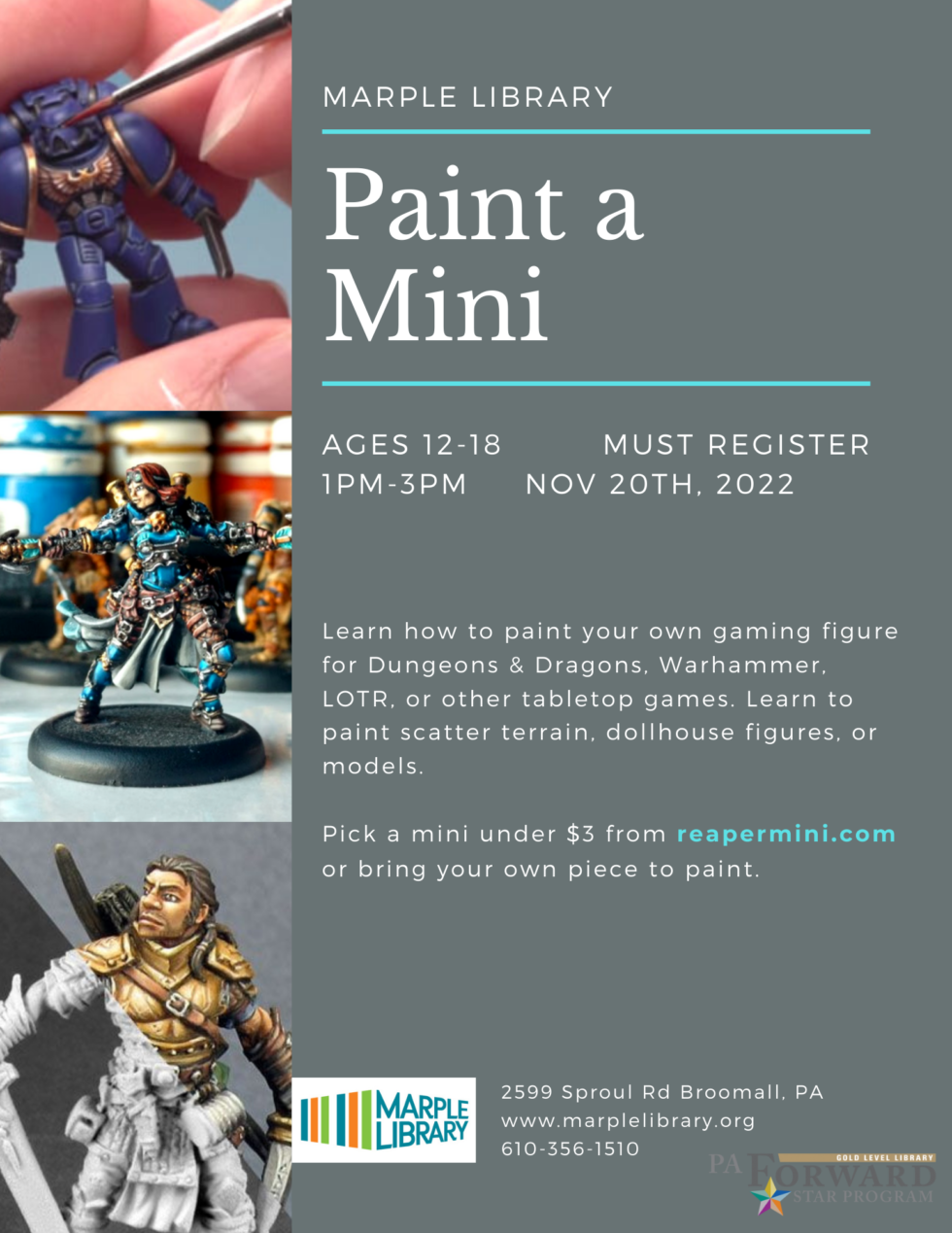 Tweens and Teens - The Marple Public Library