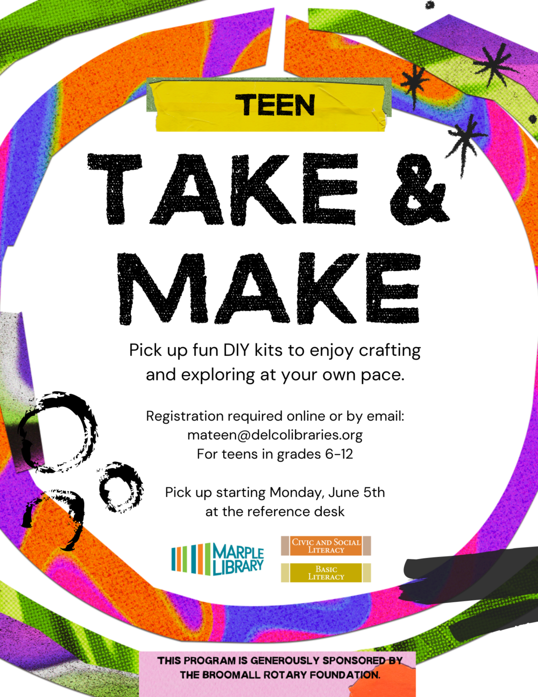 Tweens and Teens - The Marple Public Library