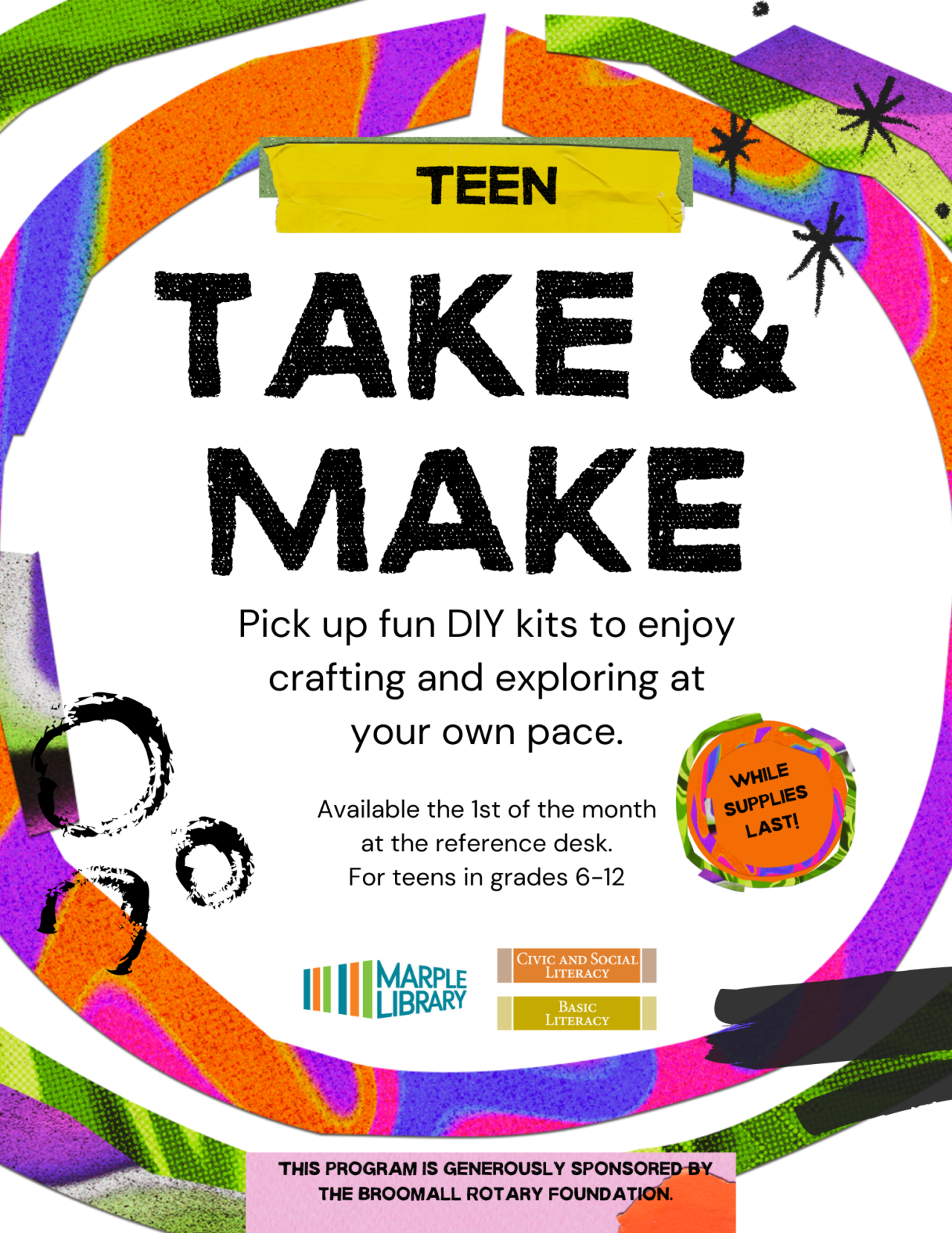 Tweens and Teens - The Marple Public Library