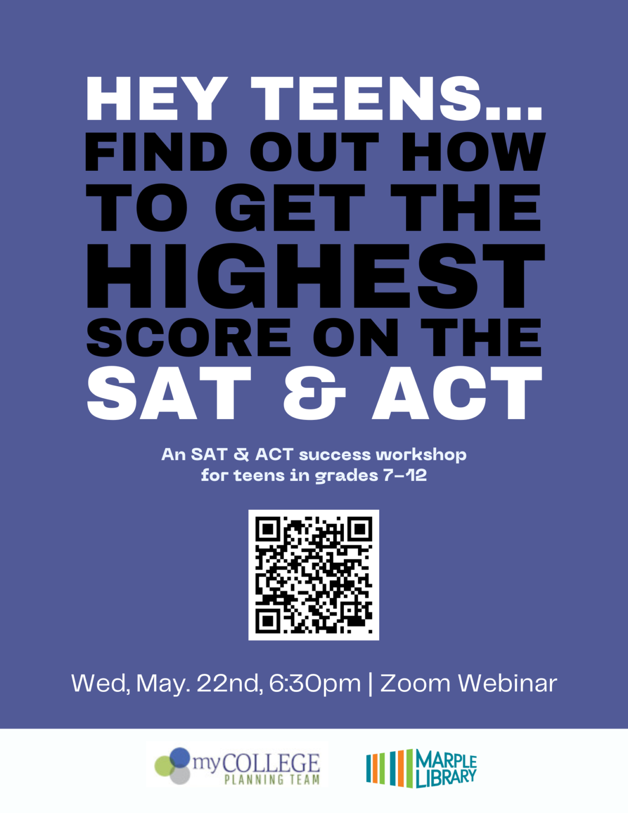 Tweens and Teens - The Marple Public Library