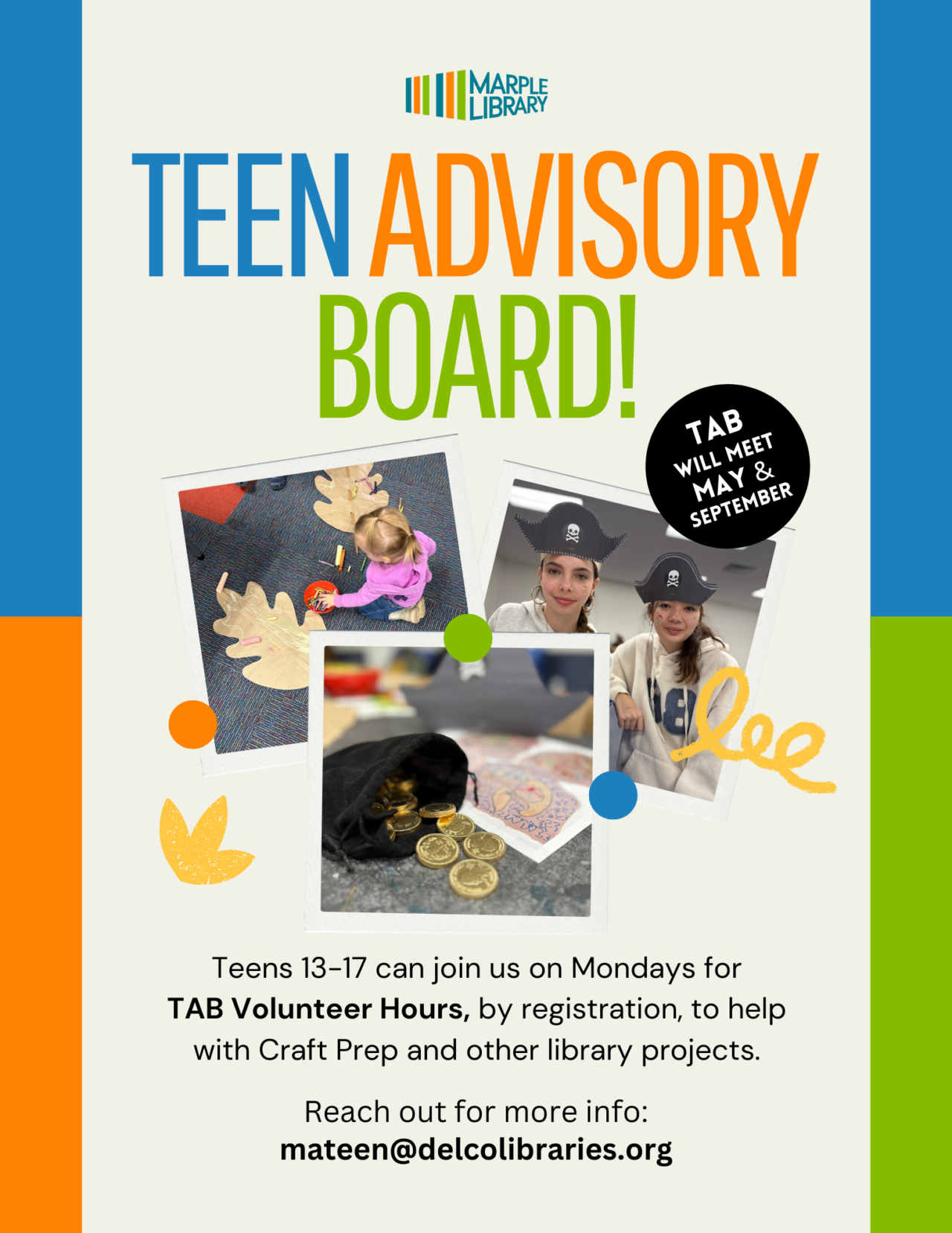 Tweens and Teens - The Marple Public Library